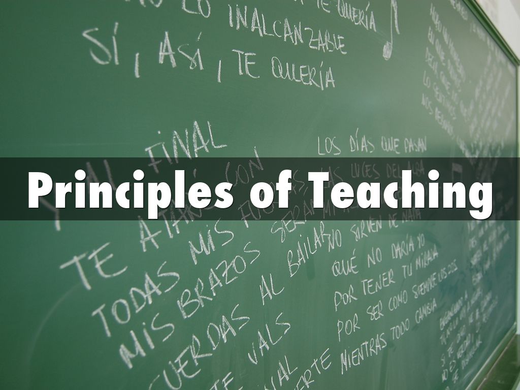 Principles Of Teaching By Bingwongemerson Principles Of Teaching By Bingwongemerson